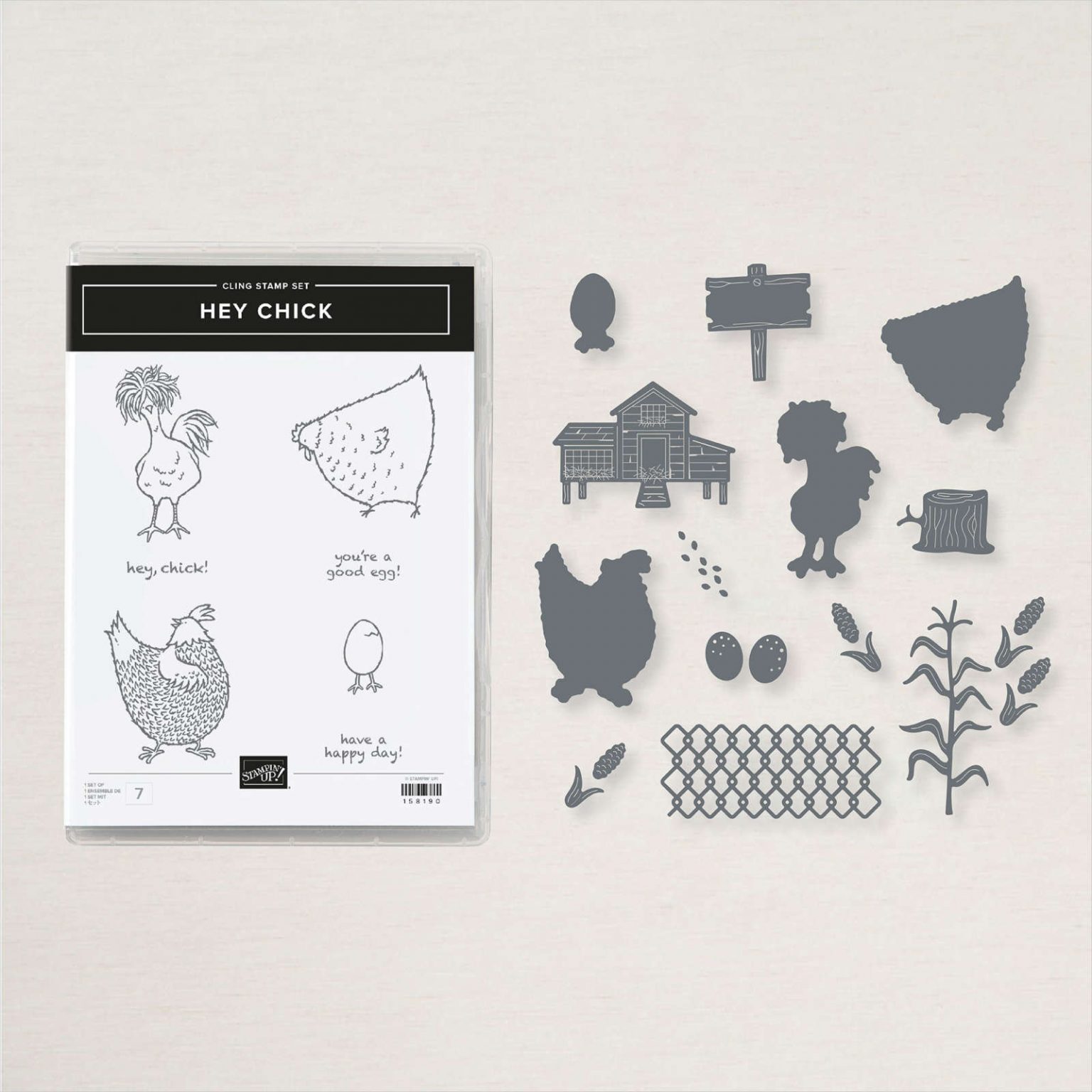 Hey Chick Card Tutorial - Tina Zinck, Stampin' Up! Demonstrator