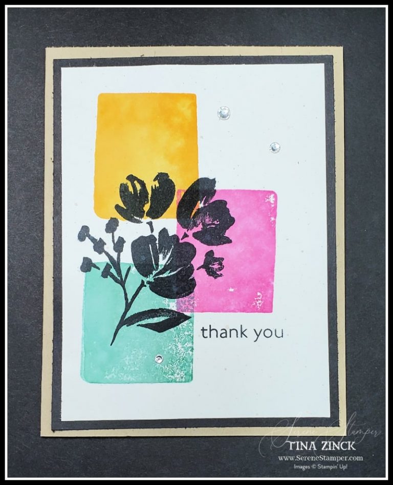 Quick Card Design with "Art Gallery" Stamp Set - Tina Zinck, Stampin ...