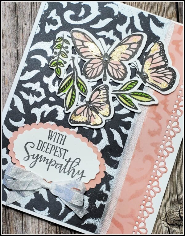 Floating & Fluttering Card Tutorial - Tina Zinck, Stampin' Up! Demonstrator