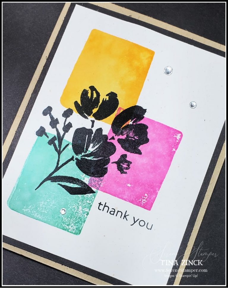 Quick Card Design with "Art Gallery" Stamp Set - Tina Zinck, Stampin ...