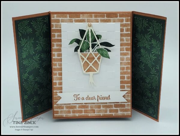 Three Panel Fold Card - Tina Zinck, Stampin' Up! Demonstrator