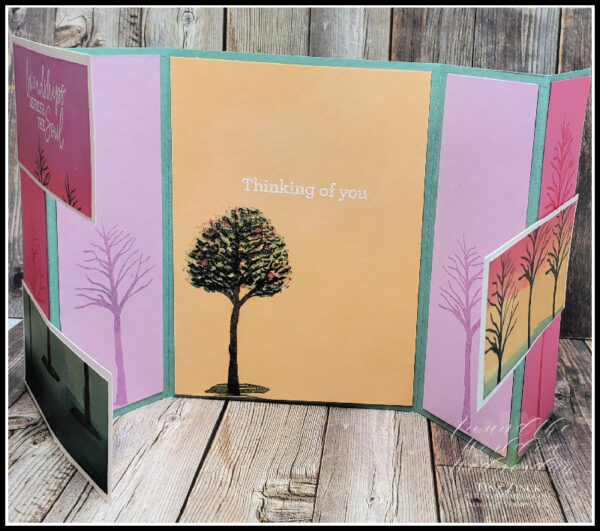 Interlocking Gatefold Card & Video! - Tina Zinck, Stamping Artist ...