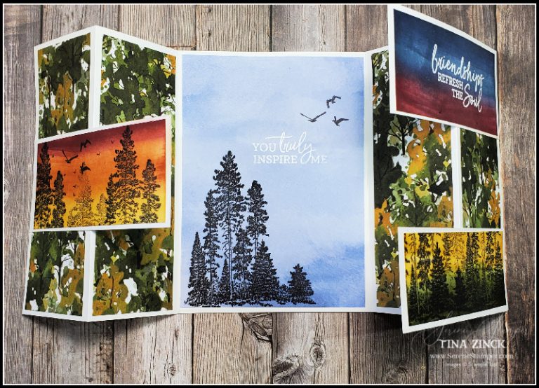 Interlocking Gatefold Card & Video! - Tina Zinck, Stamping Artist ...