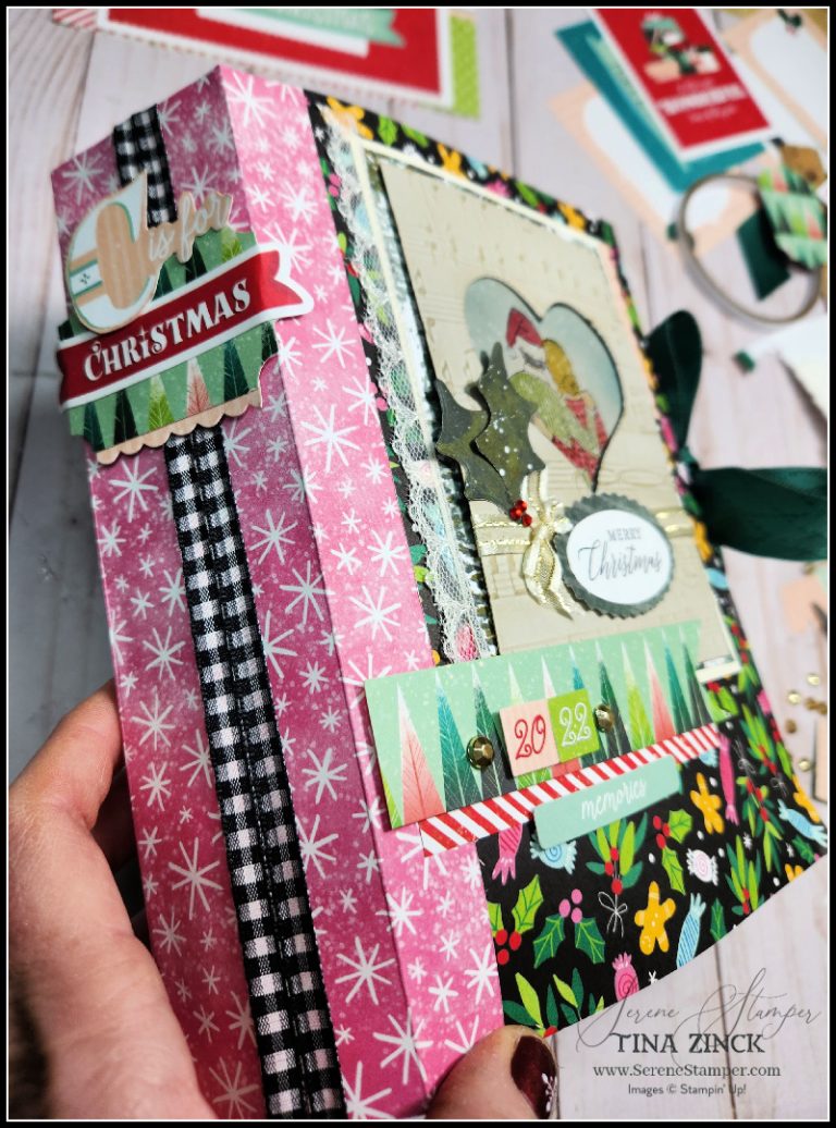 Christmas Card Holder & Scrapbook - Tina Zinck, Stampin' Up! Demonstrator