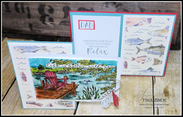 "Calm & Quiet" Card - Tina Zinck, Stampin' Up! Demonstrator