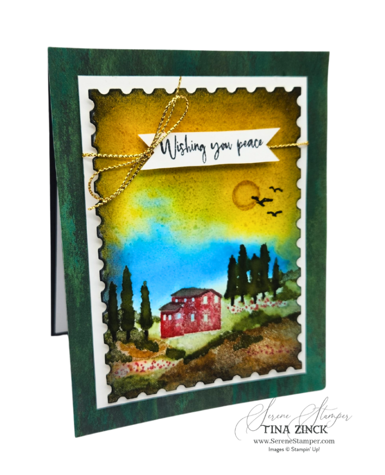 3 Easy Ways to Make Backgrounds for Scenery Cards | HILLS OF TUSCANY ...