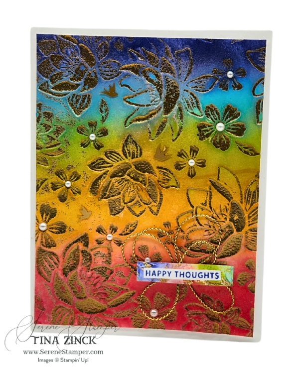 Reverse Embossing With a Twist! - Tina Zinck, Stamping Artist ...