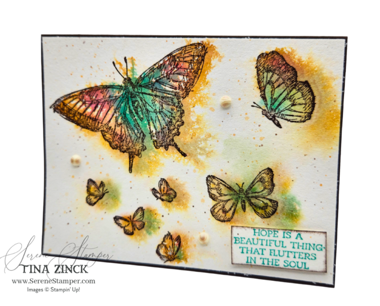 Ink Wick Background Technique - Tina Zinck, Stamping Artist & Creative ...